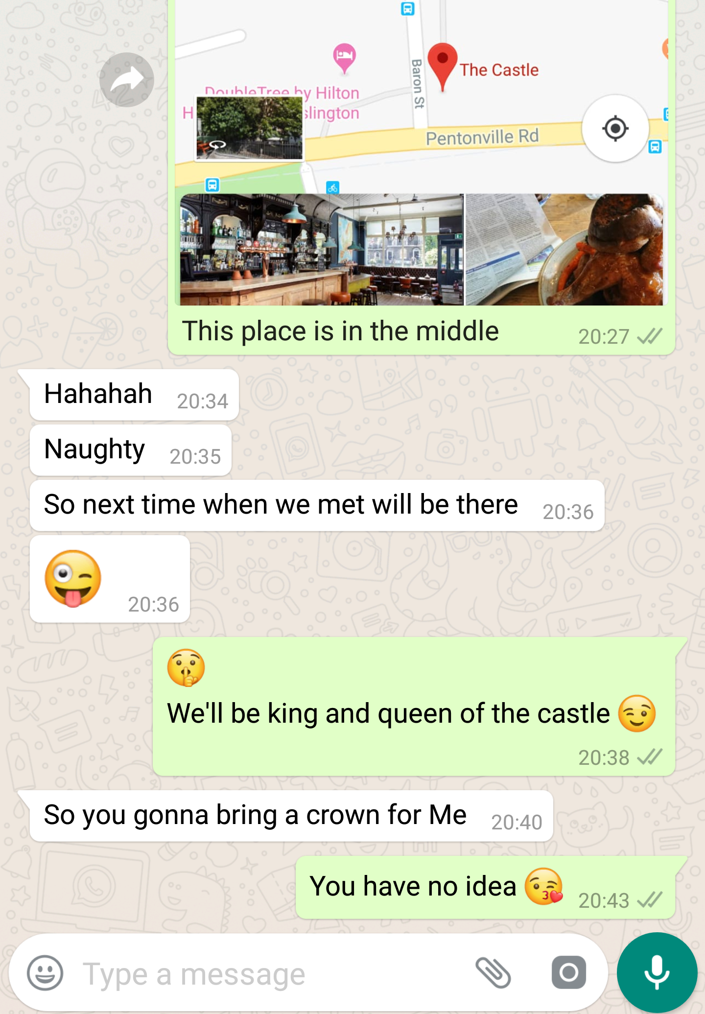 +1, lay report to follow – Thomas Crown PUA