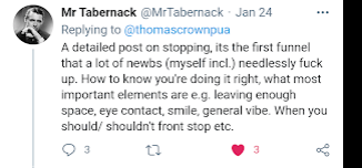 The Stop – Thomas Crown PUA